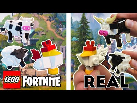 I Built Lego Fortnite IN REAL LIFE... - YouTube