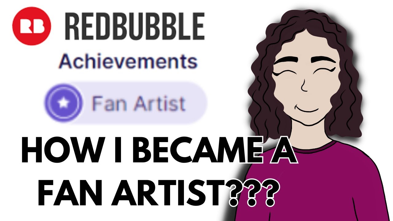 I became a Redbubble FAN ARTIST and didn't even know??? - YouTube