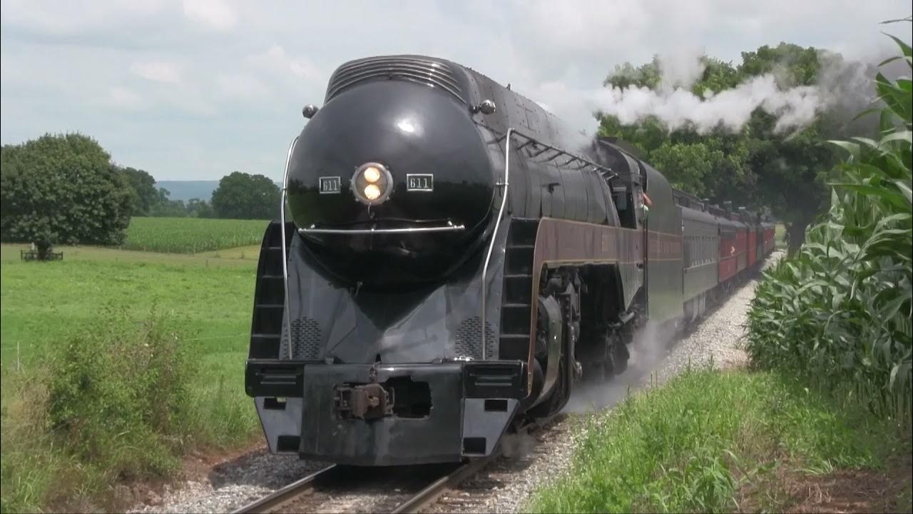 Norfolk & Western 611: The Return to Strasburg Rail Road - YouTube