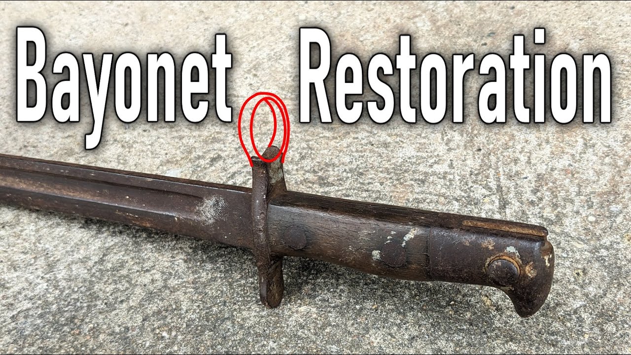 Krag Bayonet Restoration - YouTube