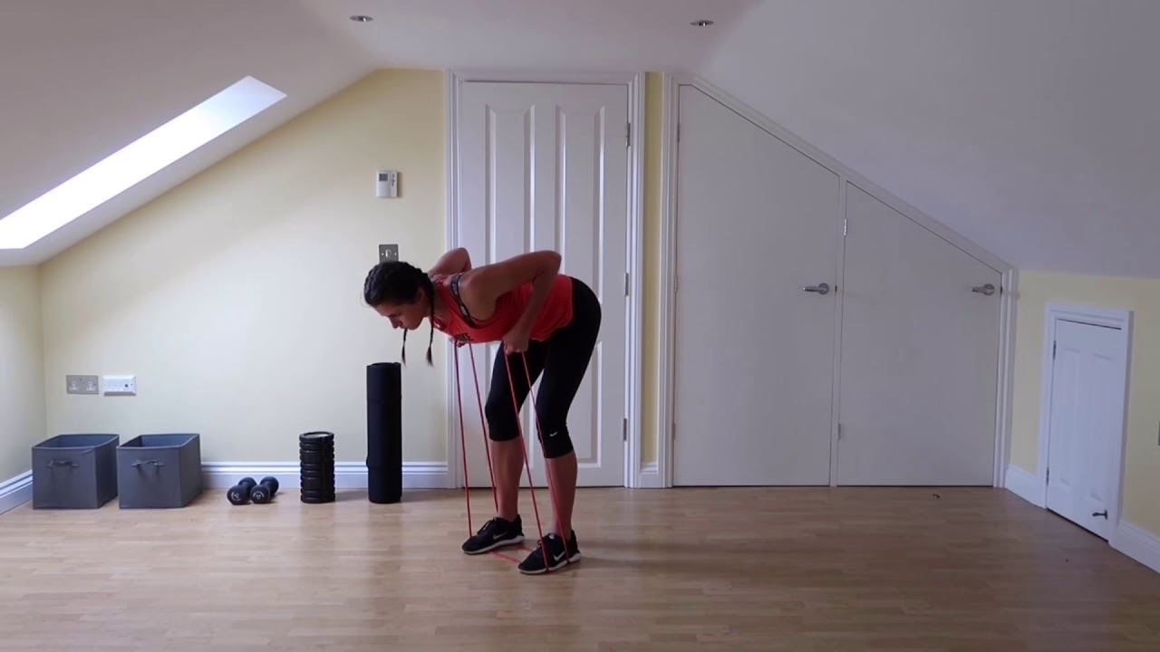 Bent Over Row Hold - Bands - YouTube