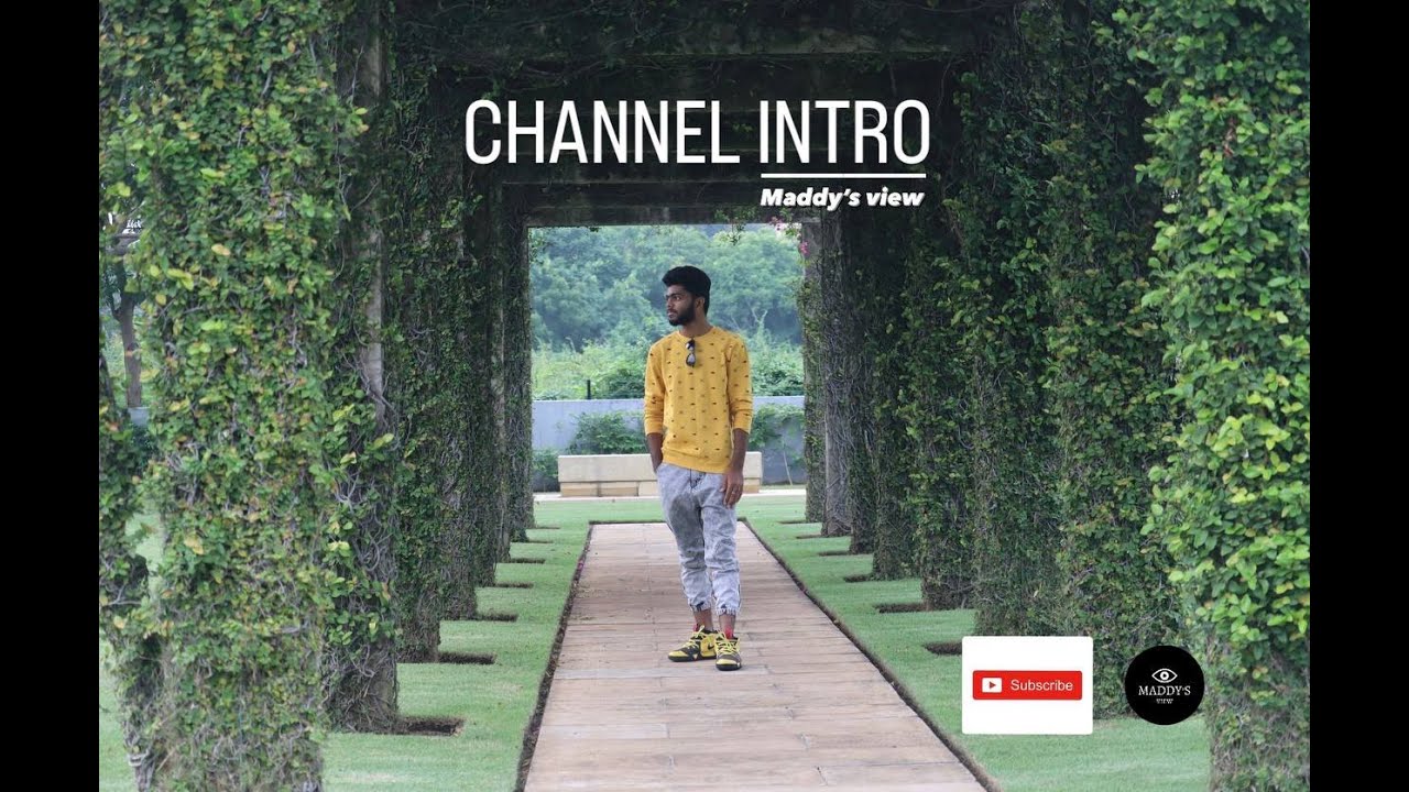 CHANNEL INTRO | FT.MADDY ⚡ - YouTube