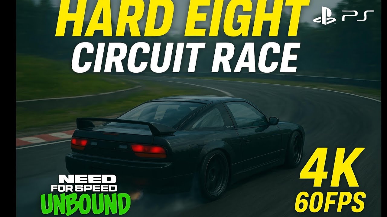 🔥 HARD EIGHT Circuit Race – INSANE Finish! | NFS Unbound PS5 - YouTube