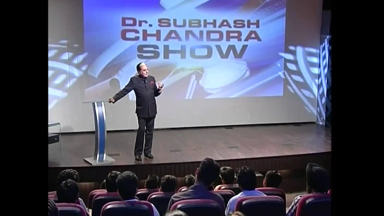 Dr. Subhash Chandra Show 3 Episode 1 - YouTube