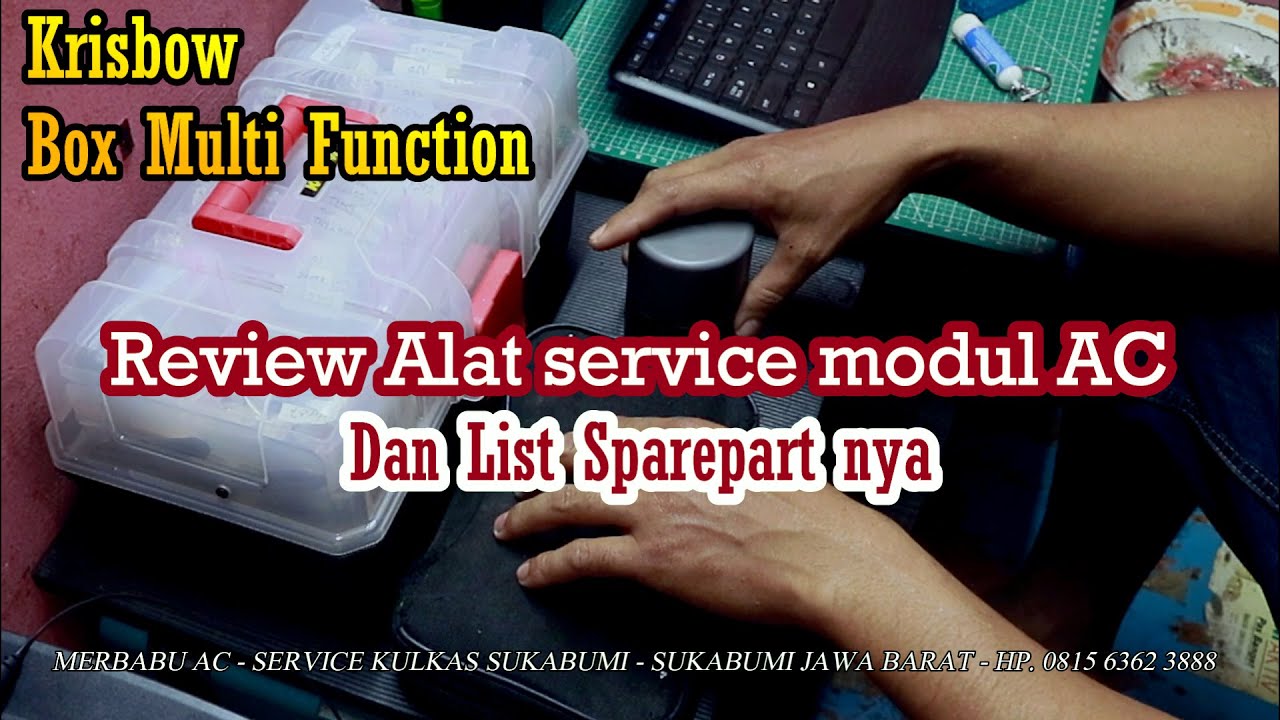 Review Alat Service modul AC dan List Sparepartnya - YouTube