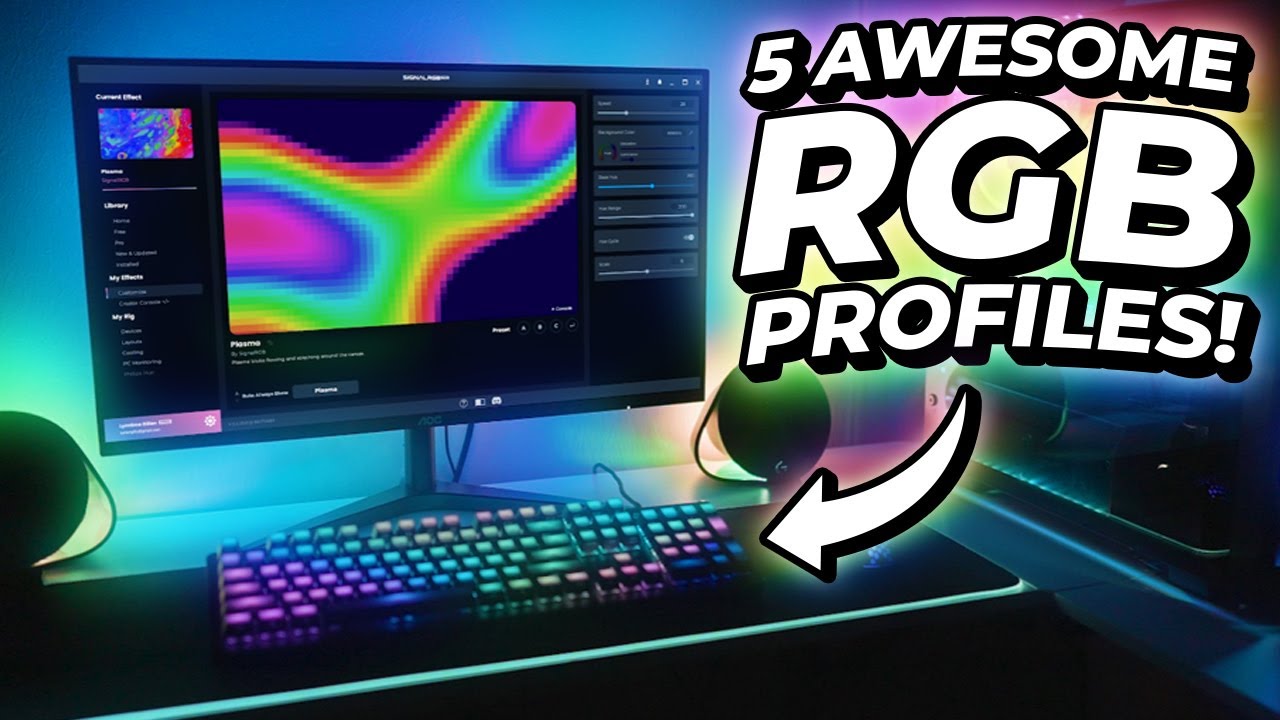 5 Awesome RGB Profiles For All Brands - YouTube