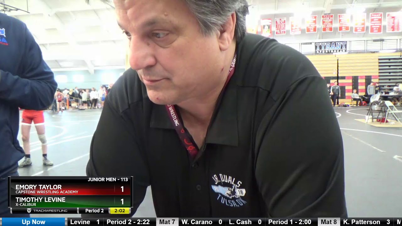 Junior Men 113 Emory Taylor Capstone Wrestling Academy Vs Timothy ...