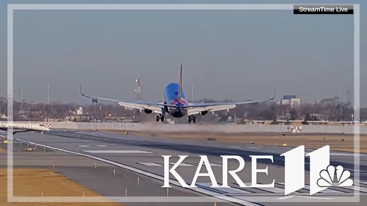Close call caught on camera: Southwest Airlines plane avoids collision ...