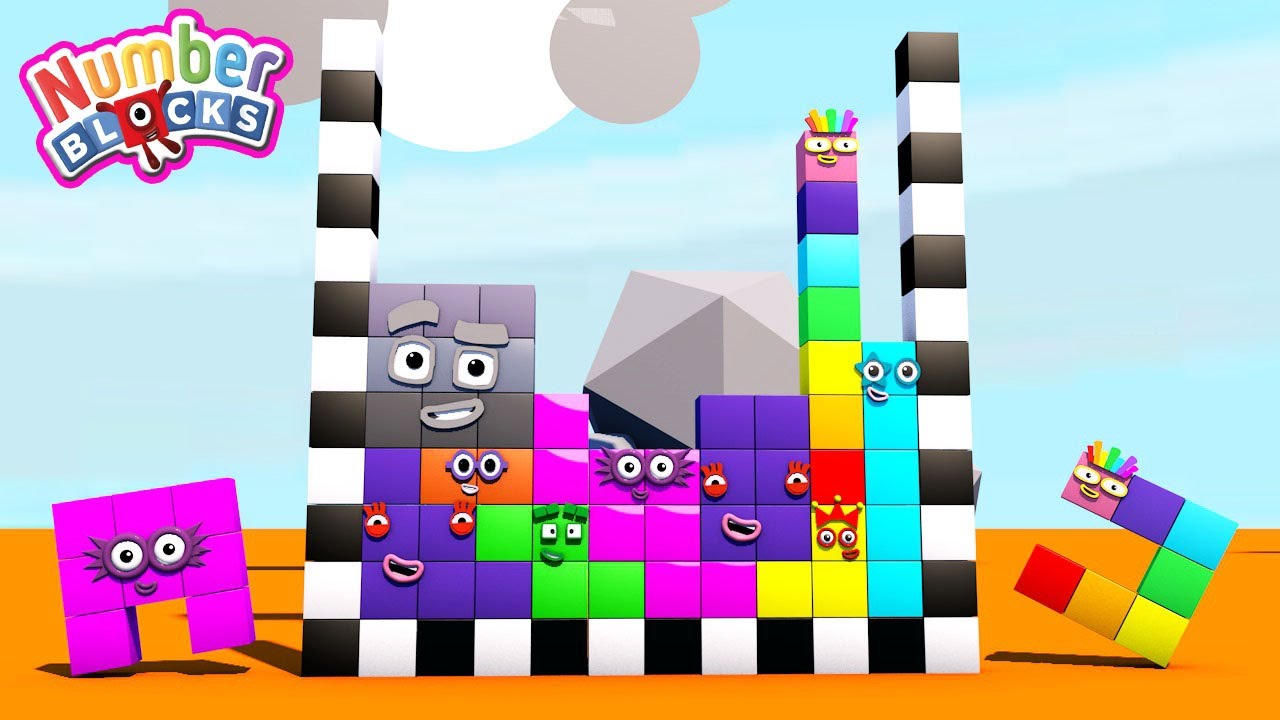 TETRIS X Numberblocks puzzle 10 x10 - YouTube