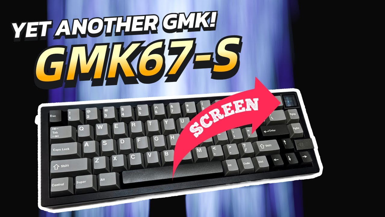 GMK67-S GMK67S Teardown Review Sound Test - YouTube