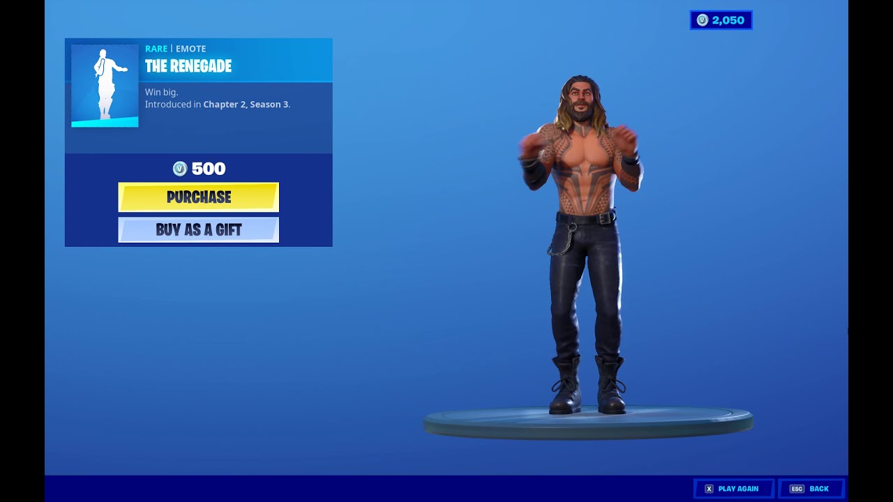 The Renegade - Fortnite Emote - YouTube