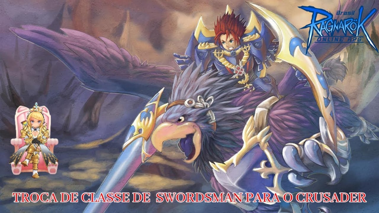 Ragnarok Mobile - Troca classe Swordsman para Crusader (Job Change ...