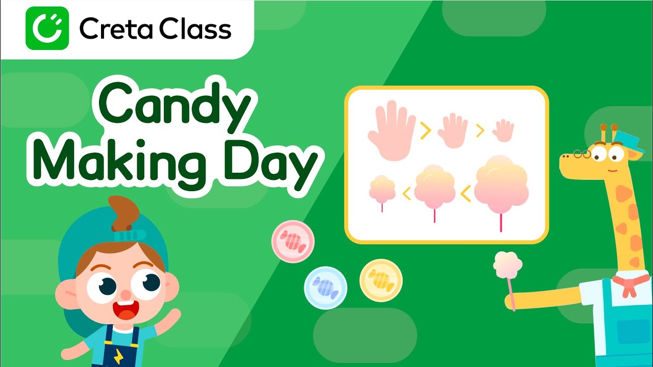 Math Lesson : Candy Making Day | Math Activity | Kid Guidance & Creta ...