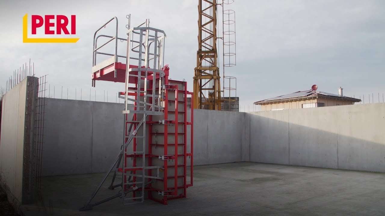 TRAINING | How to strike the PERI QUATTRO column formwork (EN) - YouTube