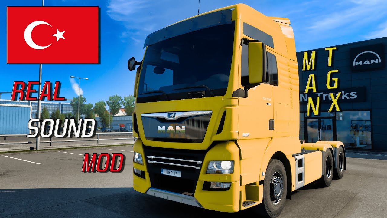 ETS 2 1.45 | MAN TGX E6 Real Sound MOD | ULTRA - YouTube