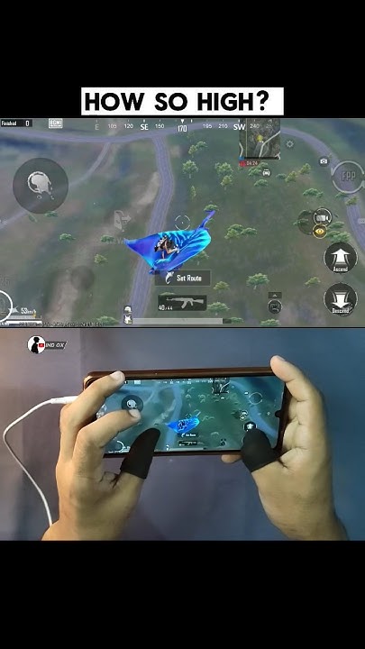 BGMI PUBG MOBILE STINGRAY HIGH FLYING TRICKS #shorts - YouTube