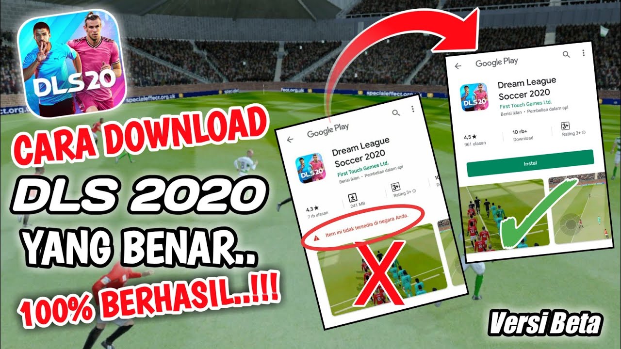 Tutorial Lengkap Cara Pasang Game DLS 2020 (BETA) || Mudah, 100% ...