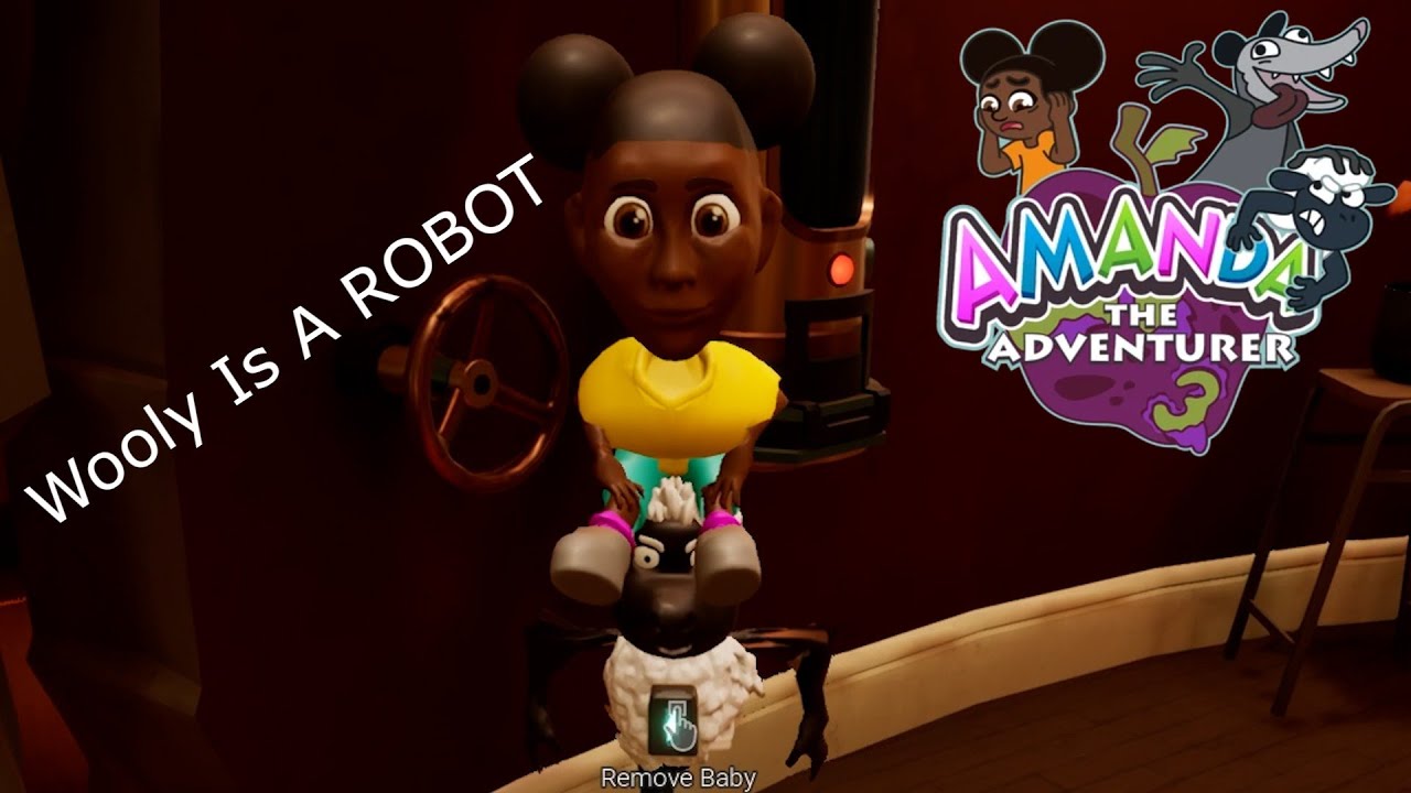 Amanda The Adventurer 3 Wooly Is a ROBOT - YouTube