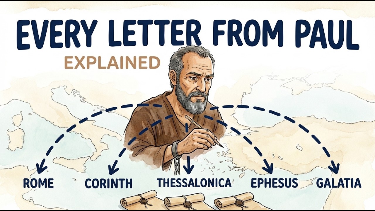 Every Letter the Apostle Paul Wrote, Explained in Order - YouTube