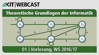 Theoretische Grundlagen der Informatik, Vorlesung, WS 2016/17 - YouTube
