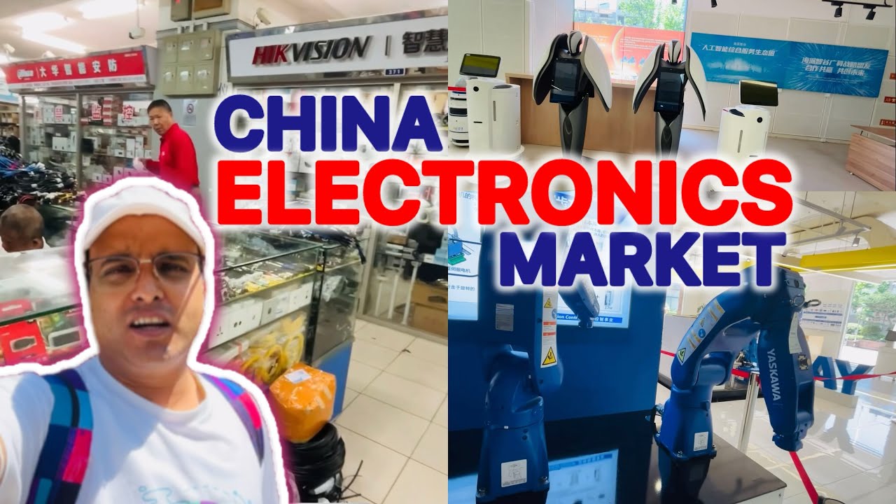 China की biggest electronics market | All components of Computer Laptop ...