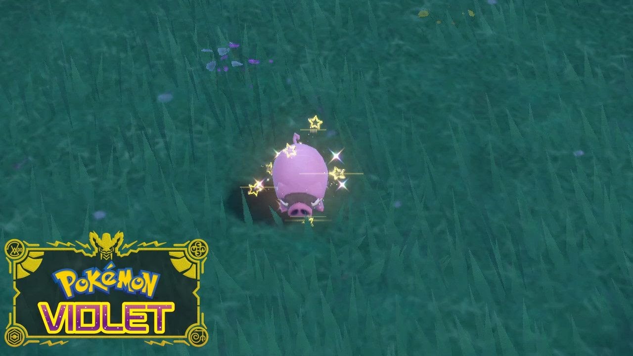 Shiny Lechonk in Pokémon Scarlet/Violet - YouTube