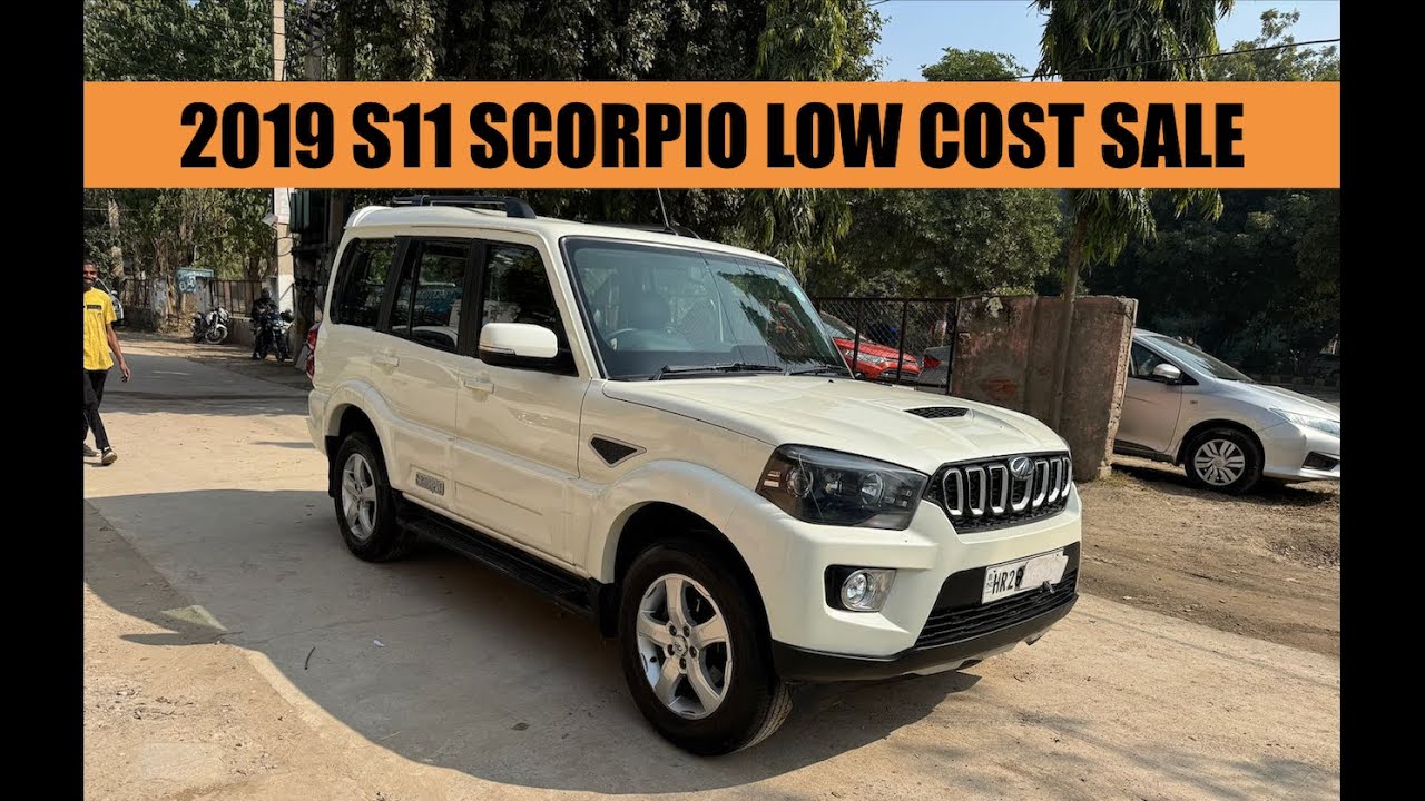 MAHINDRA SCORPIO S11 TOP MODEL FIRST OWNER 2019, MAHINDRA SCORPIO ...