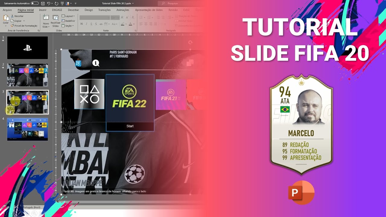FIFA 2020 - Tutorial Template de PowerPoint - YouTube