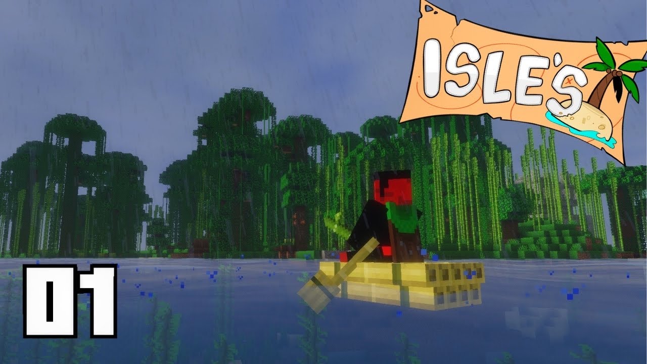 I'm Stranded on this Island SMP… - YouTube