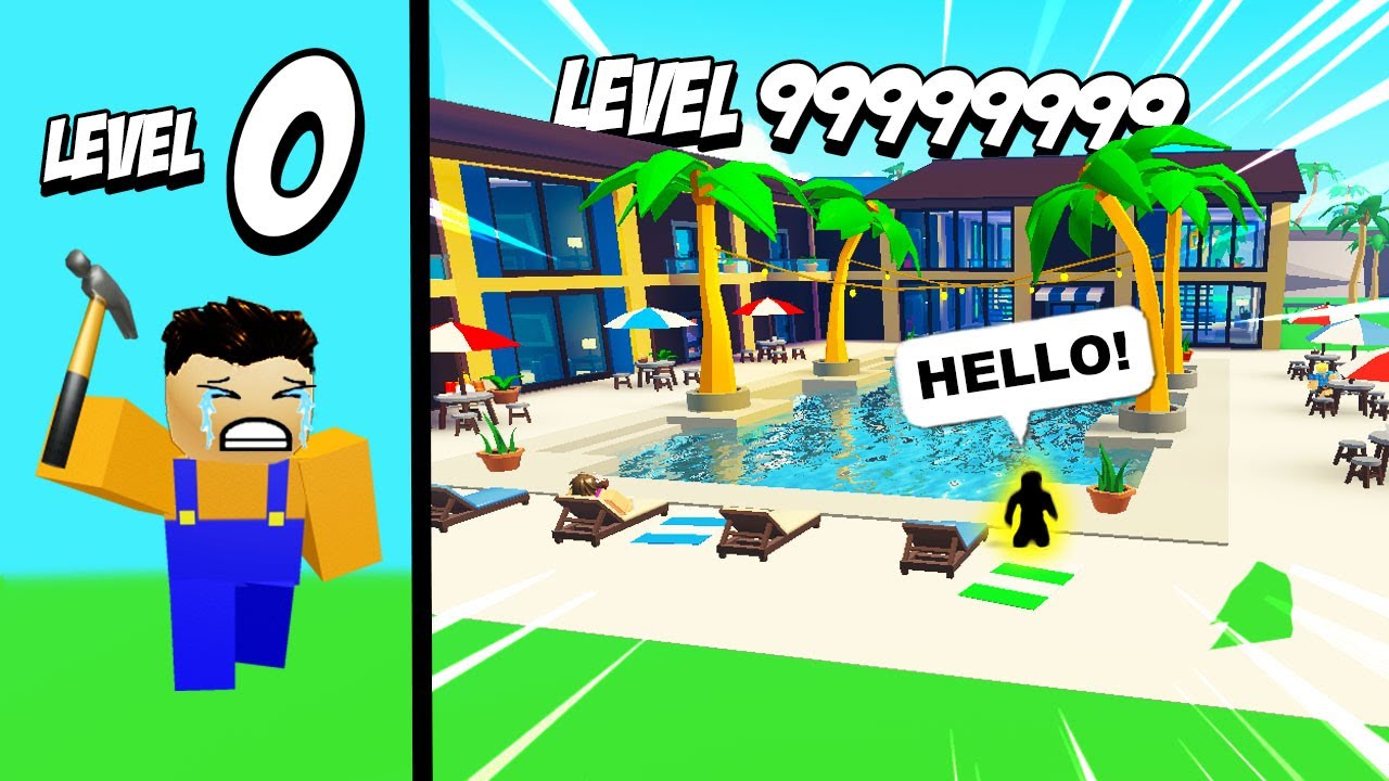 BUILDING MAX LEVEL LUXURY RESORT in Roblox Resort Tycoon! - YouTube