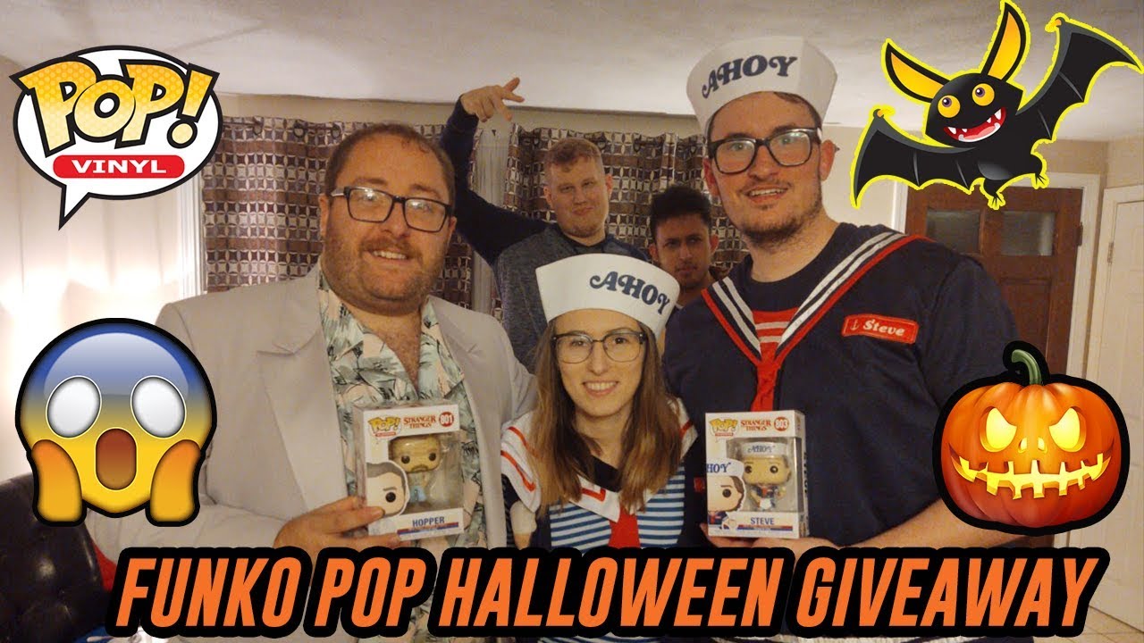 HALLOWEEN FUNKO POP PARTY - GIVEAWAY!!! - YouTube
