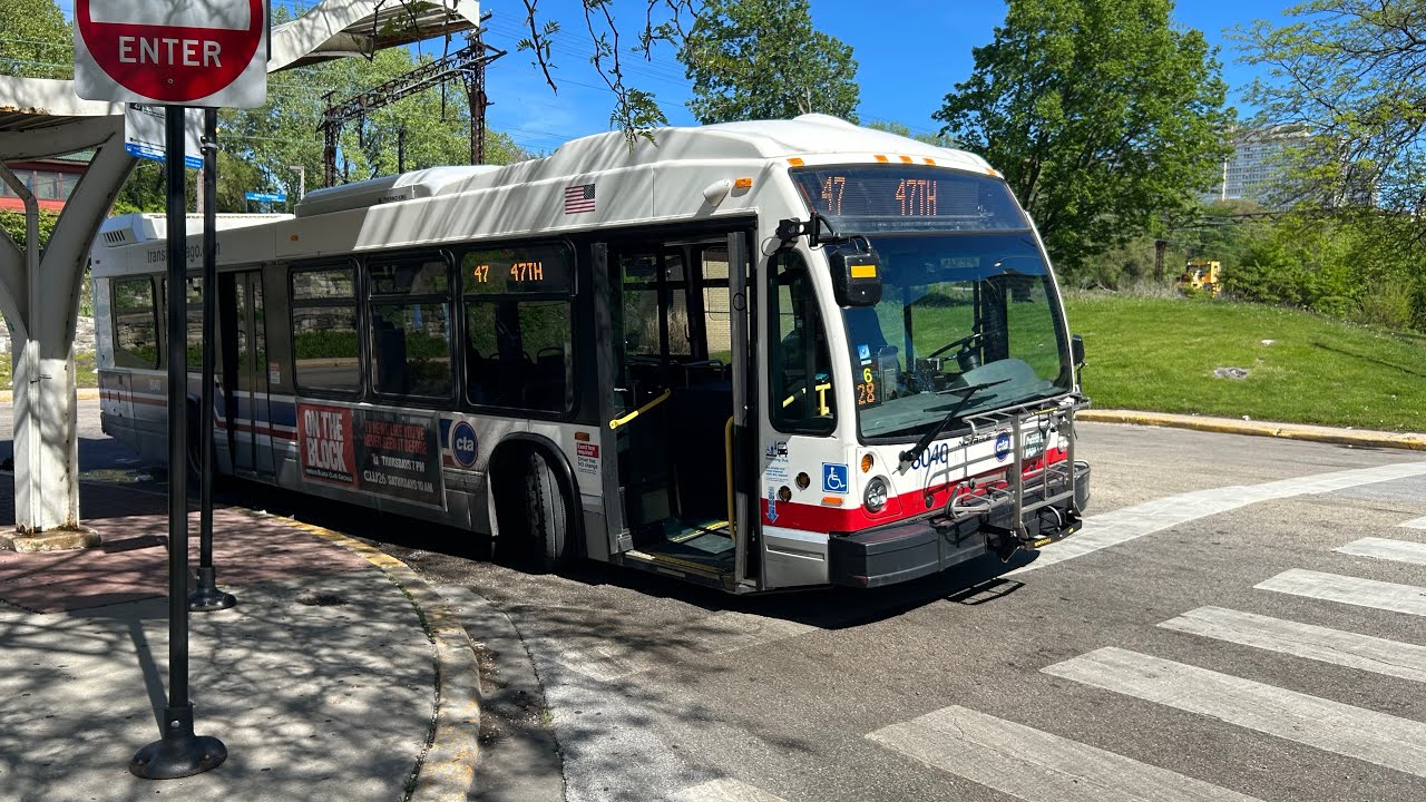 CTA Bus Ride On Route 47 47th From Lake Park Terminal To Ashland CTA ...