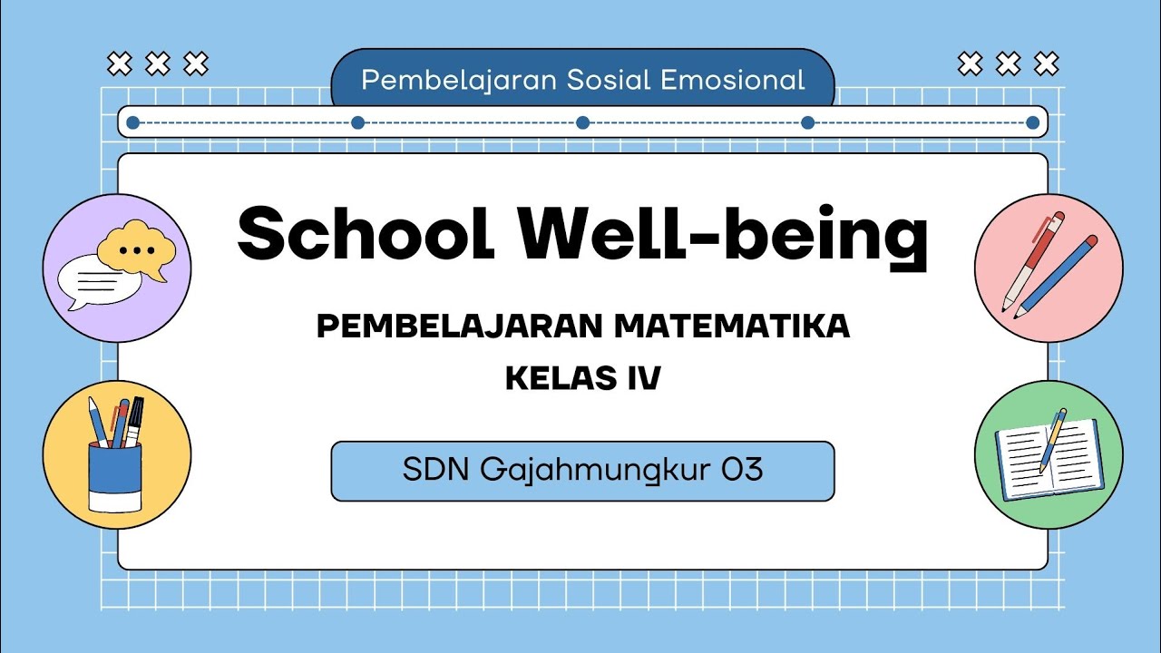 Penerapan School Well-being || Pembelajaran Sosial Emosional - YouTube