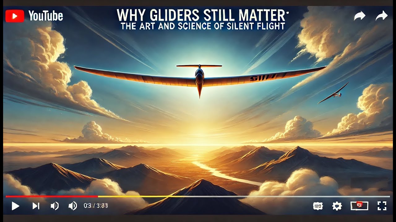 Why Gliders Still Matter: The Art and Science of Silent Flight - YouTube