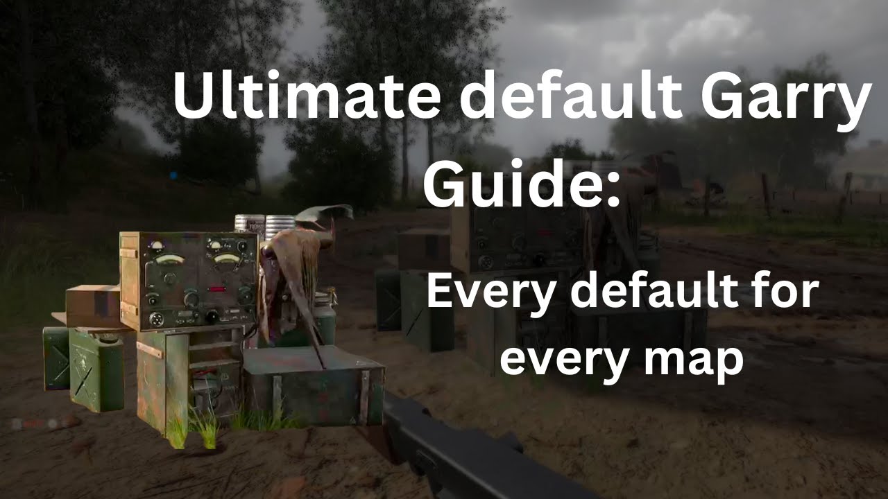 Hell let loose default Garry Guide (every default garrison) - YouTube