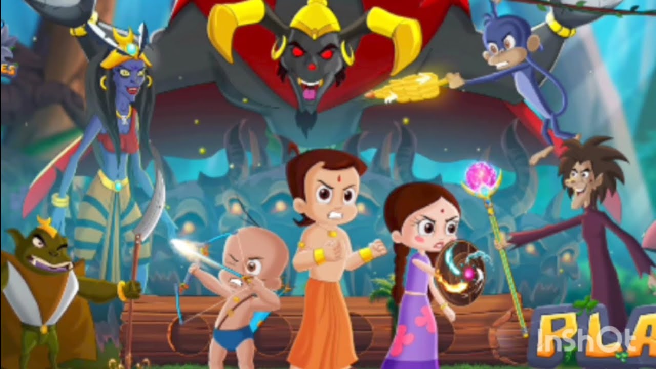 Bheem or super villain || Bheem new cartoon video| Bheem game | Bheem ...