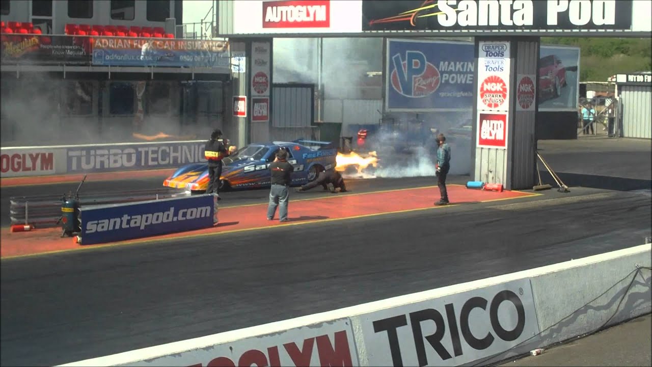 Fire Force 3 at Santa Pod Raceway - YouTube