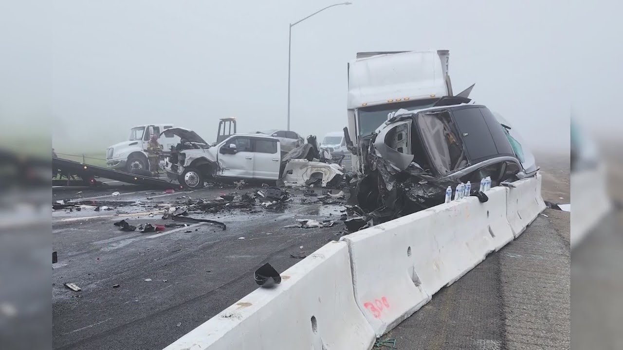 'Domino effect': How fog affected 59-vehicle pile-up near Earlimart ...