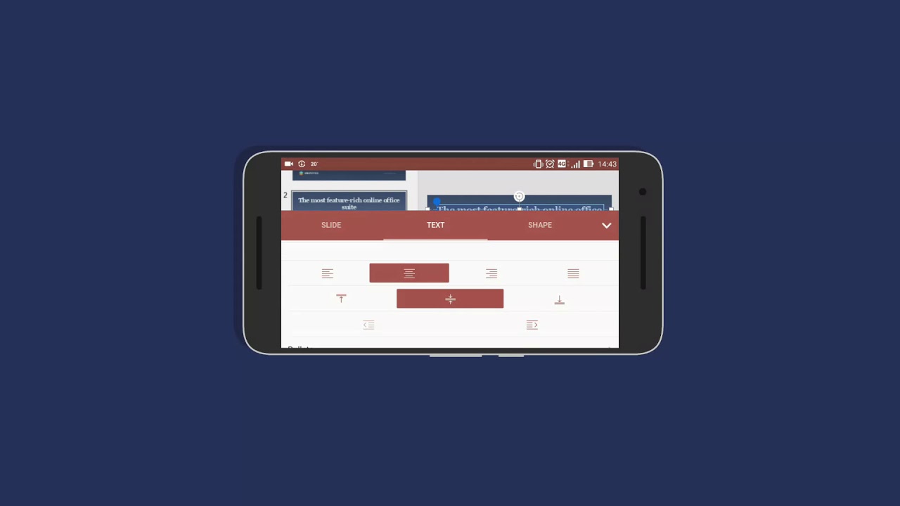 ONLYOFFICE Documents for Android Presentation Editor overview - YouTube