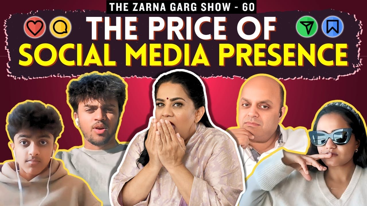 The Zarna Garg Family Podcast | Ep. 60: The Price of Being on Social Media - YouTube