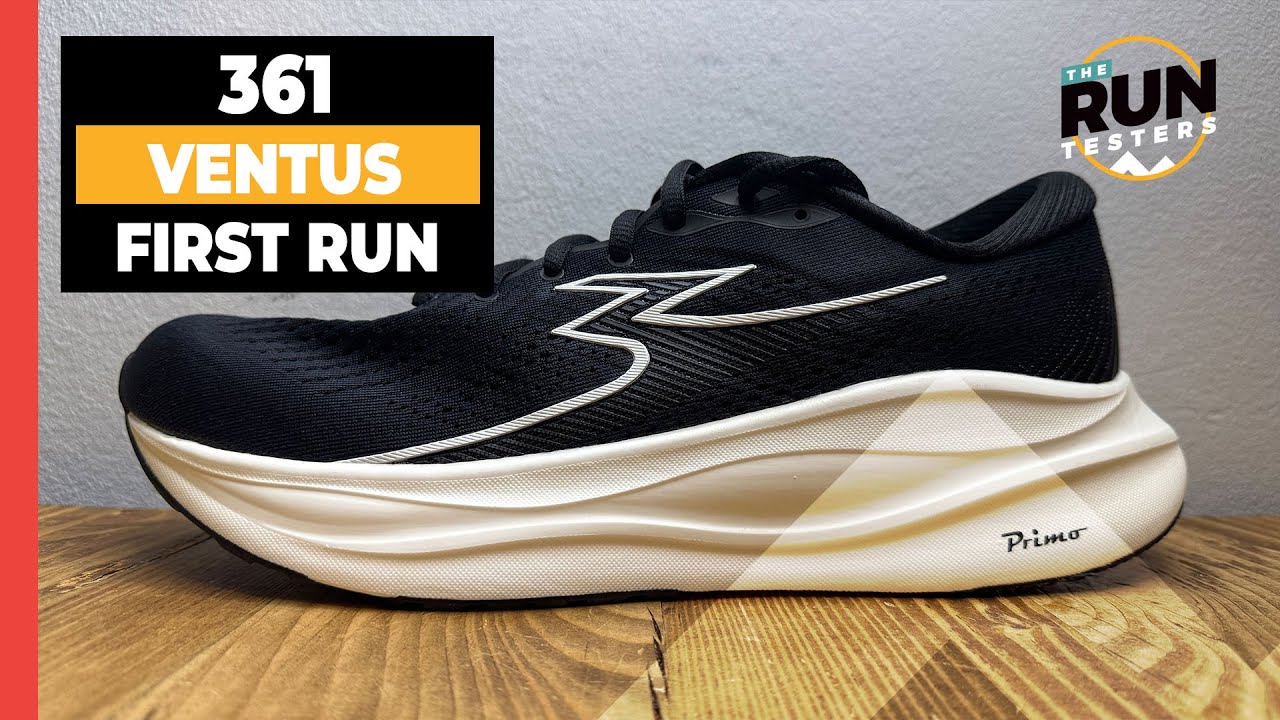 361 Ventus First Run: First impression of 361's new PEBA-packing mid-stack daily trainer - YouTube