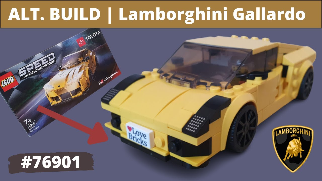 Alternative Build: Lamborghini Gallardo - LEGO set Toyota GR Supra ...