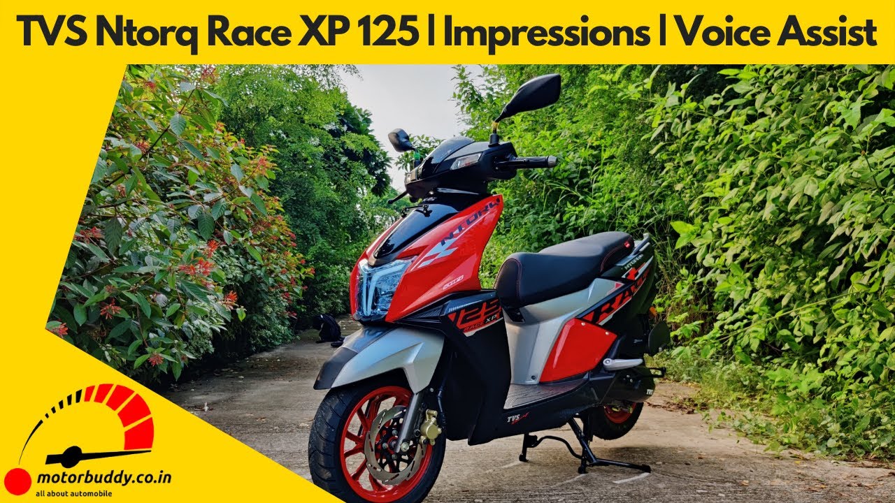 TVS Ntorq Race XP 125 | Impressions | Voice Assist - YouTube