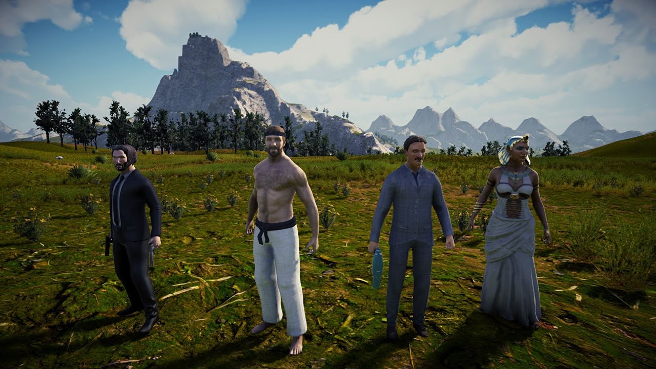 HEROES TEAM vs 100 000 ZOMBIES UEBS 2 Ultimate Epic Battle Simulator 2 ...