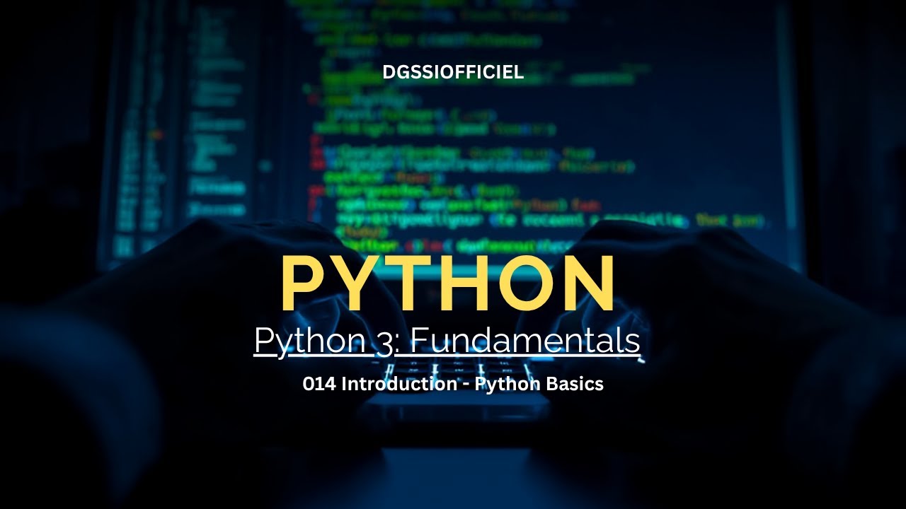 014 Introduction Python Basics - YouTube