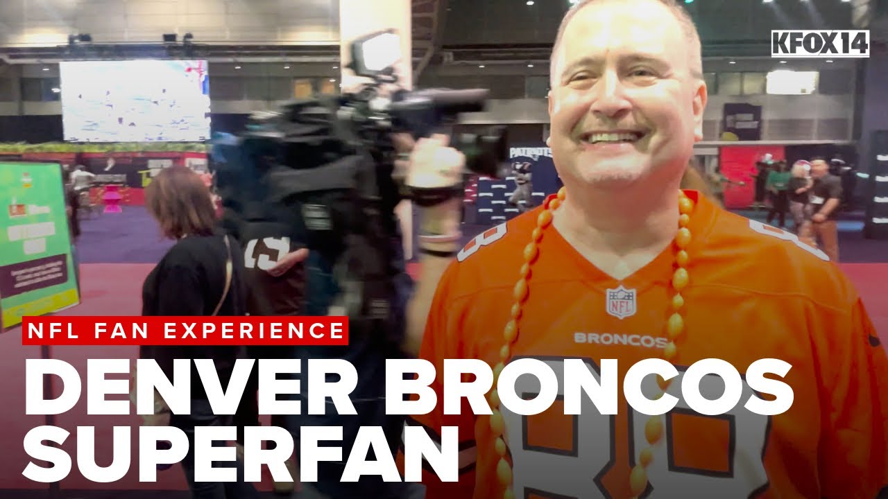 NFL Fan Experience: Denver Broncos Superfan - YouTube