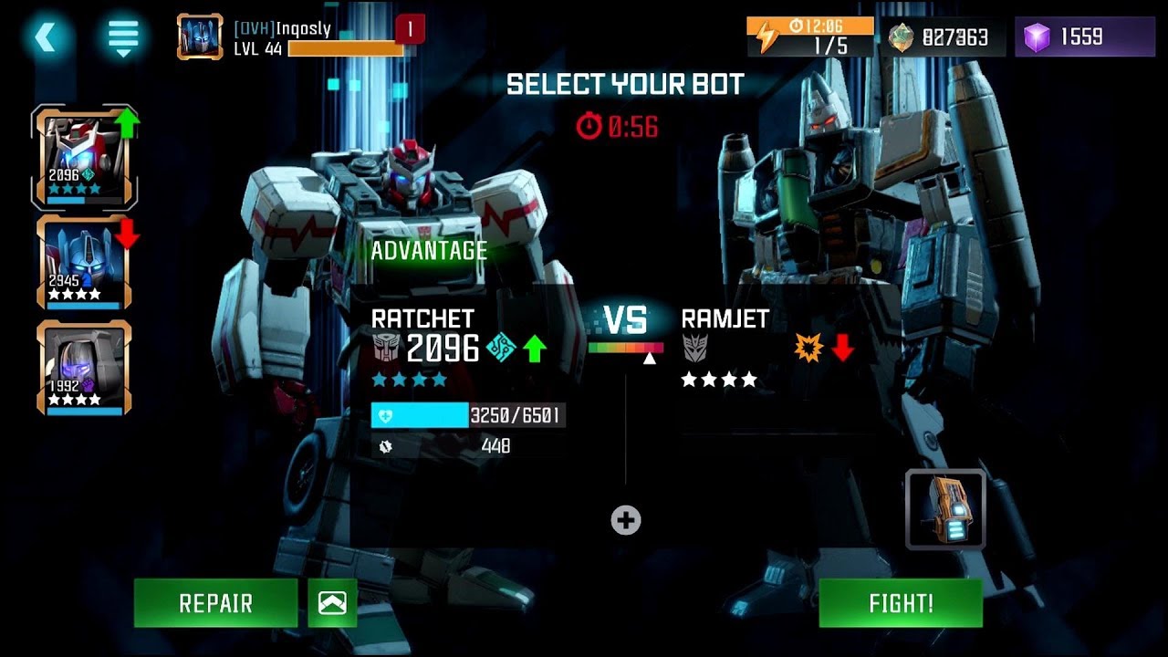 Ramjet - Alliance Mission Battle - Transformers: Forged to Fight - YouTube