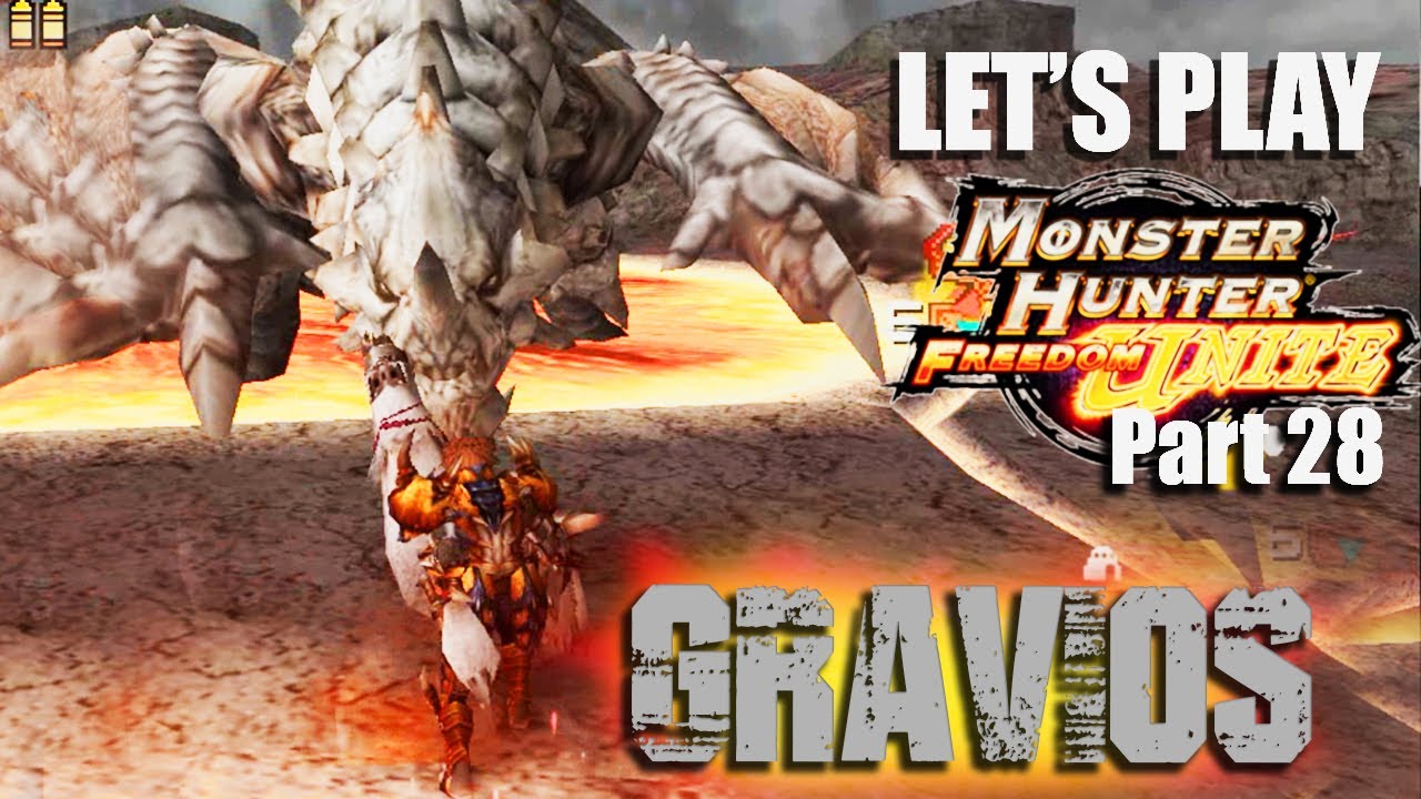 Let's Play Monster Hunter Part 28 GRAVIOS VOLCANOS - YouTube