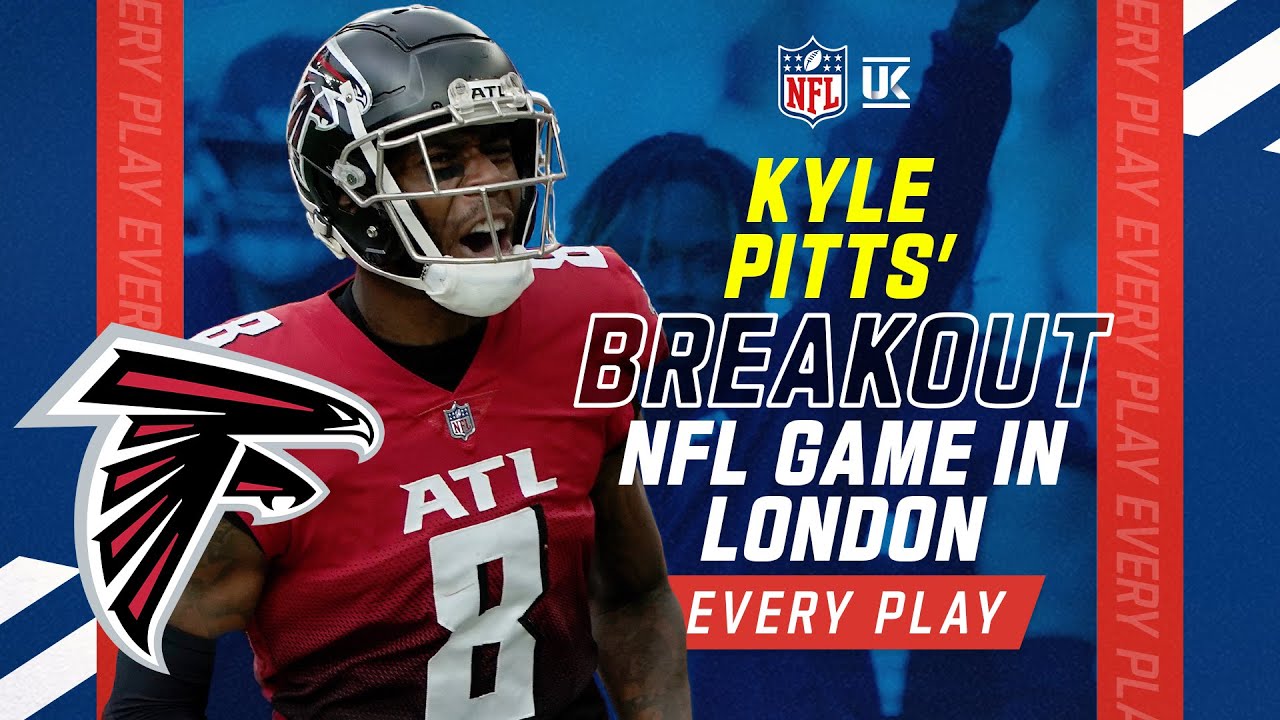 Kyle Pitts' BREAKOUT NFL Game! | Every Pitts Play From Falcons v Jets ...