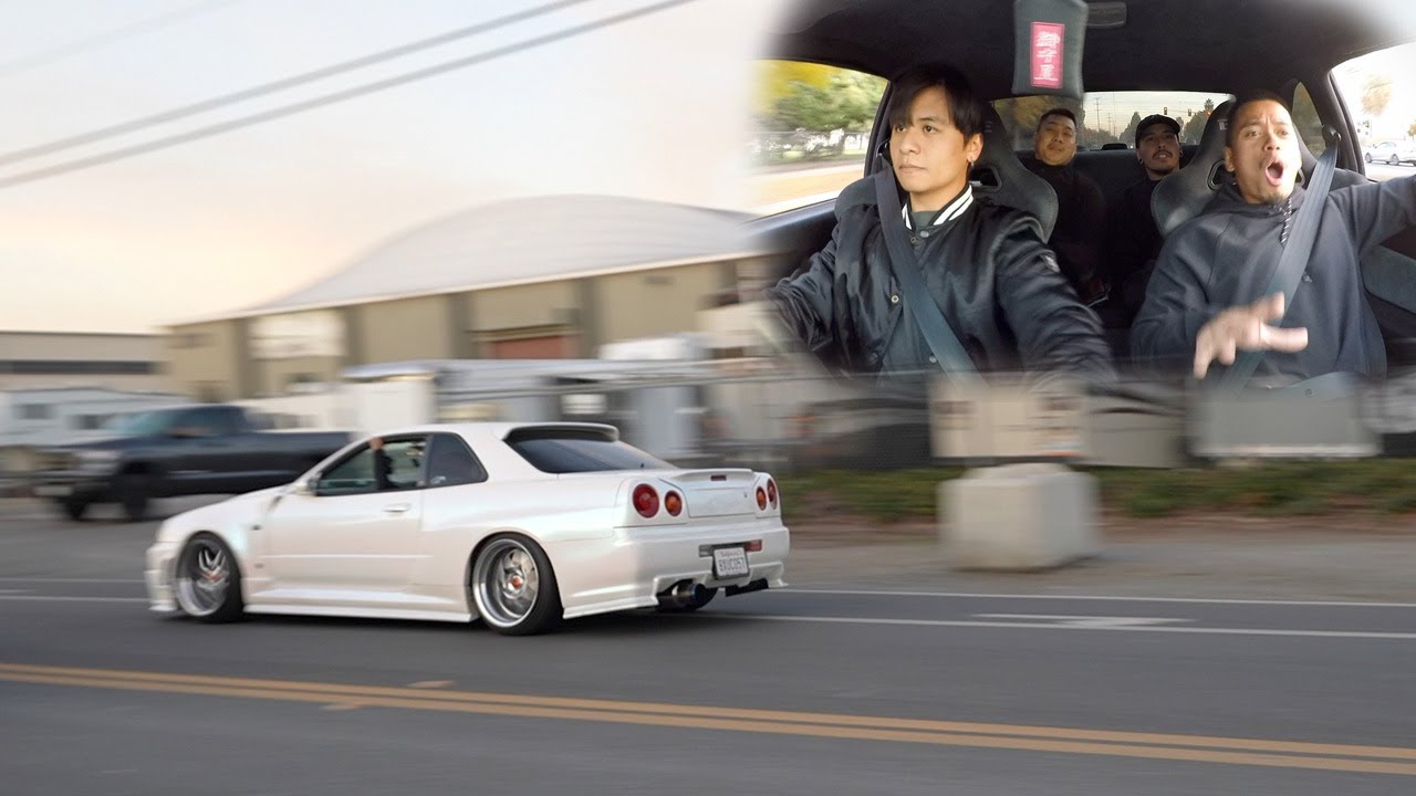 Scaring my Homies in my 661 HP Honda R34 GT Type R! (VTEC KICKED IN YO ...